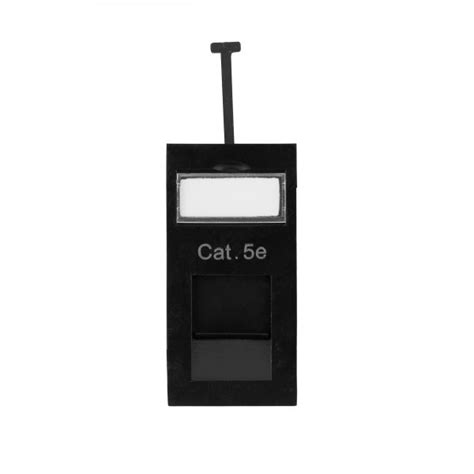 Ethernet Socket Module Black Arlec UK