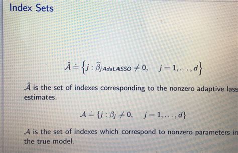 Solved Adaptive Lasso Adalasso The Adaptive Lasso