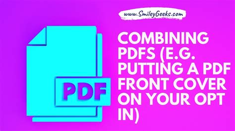 The Easiest Way To Combine PDFs Online For Free Lesson 4 6 YouTube