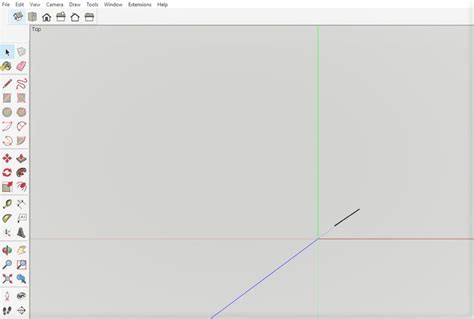 SketchUp Tutorial LINE RECTANGLE DIMENSIONAL INPUT Adebeo SketchUp Training