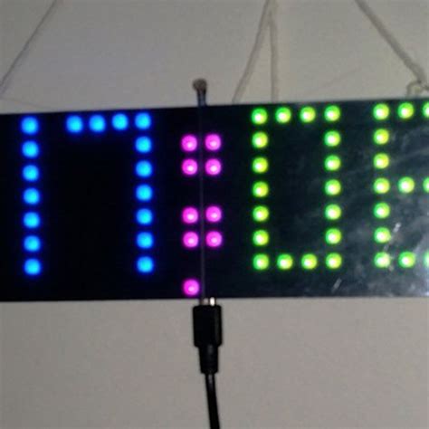 Neopixel Bedroom Clock Hackaday Io