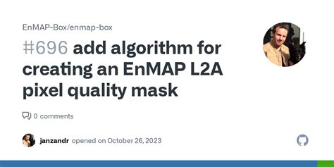 Add Algorithm For Creating An Enmap L2a Pixel Quality Mask · Issue 696