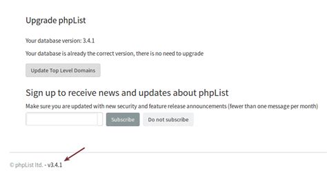 Auto Updater Does Not Recognize Versions ℹ️ Support Phplist Discuss