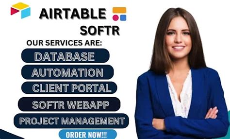 Setup Airtable Database Design Airtable Automation Softr Webapp