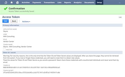 Netsuite V2 Rest