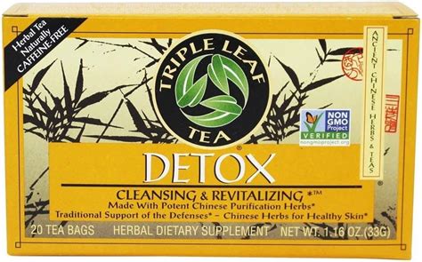 Triple Leaf Tea Chinese Medicinal Detox Triple Leaf Tea