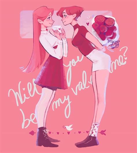 Art Manga Art Anime Lesbian Art Cute Lesbian Couples Mädchen In