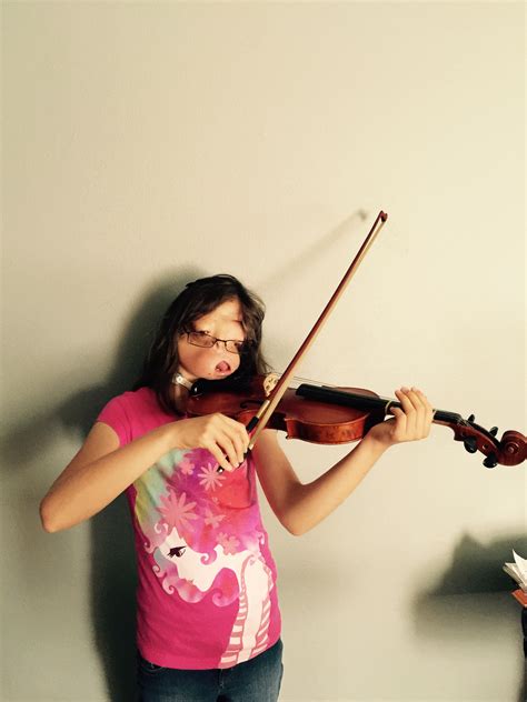 Update The Girl Born Without A Face Takes Up Violin