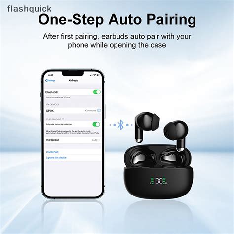 Flashquick แฟชั ่ น Sp9x 5 3 หูฟังไร ้ สายกีฬาหูฟังชุดหูฟังลดเสียงรบกวนหูฟัง Wiith Mic 2024 Nice