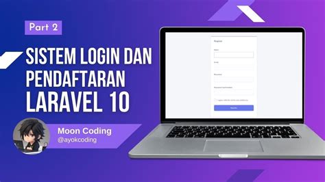 Membuat Sistem Login Dan Pendaftaran Dengan Laravel 10 Mudah Dan Cepat