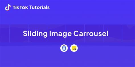 Tiktok Tutorial 39 How To Create A Sliding Image Carrousel In Css