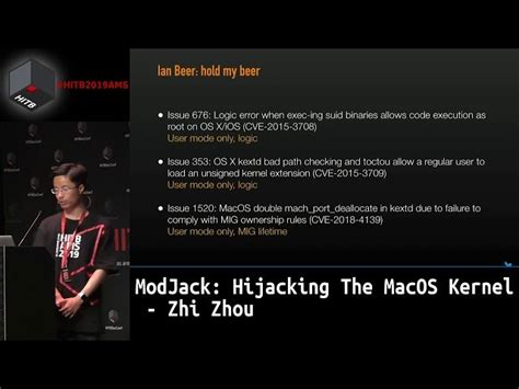 Hack In The Box Security Conference Talk Modjack Hijacking The Macos