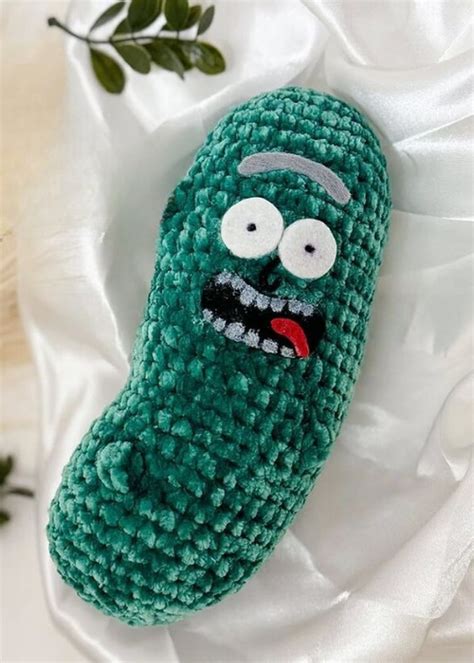 Surprised Crochet Pickle Rick Pattern Free The Crafts