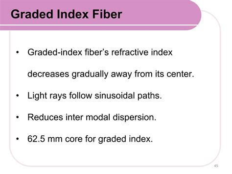 Classification Of Optical Fibers And Modes Of Optical Fiber Pptx Technology And Computing