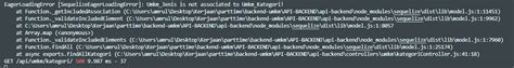 Nodejs Postgresql Express Secuelizeagleloadingerror En La Tabla De