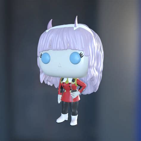 Sculptures And Artworks Stl Download Funko Zero Two Darling In The Franxxby Axos3d