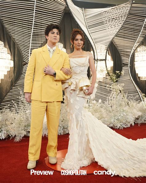 Photos Gen Z Celeb Couples Love Teams At Gma Gala 2023