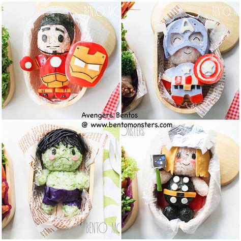 Bento Monster Bekal Makan Siang Tak Bisa Lebih Imut Dari Buatan Ibu