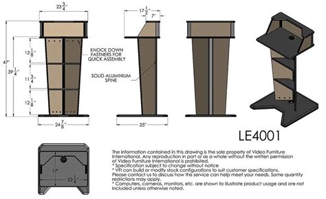 Standard Podium Dimensions ~ Awesome Kitchen