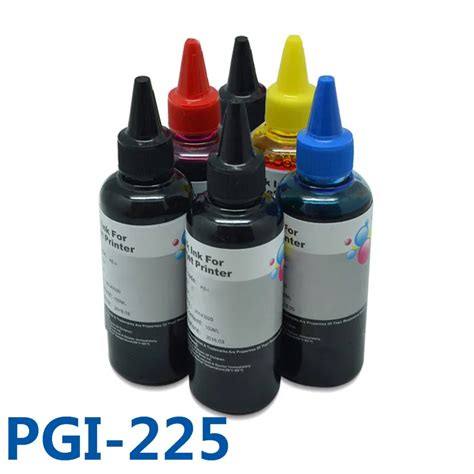 Ml Pgi Cli Ciss Bulk Ink Dye Refill Ink Kit For Canon Pixma Mg Mg Mg Mg