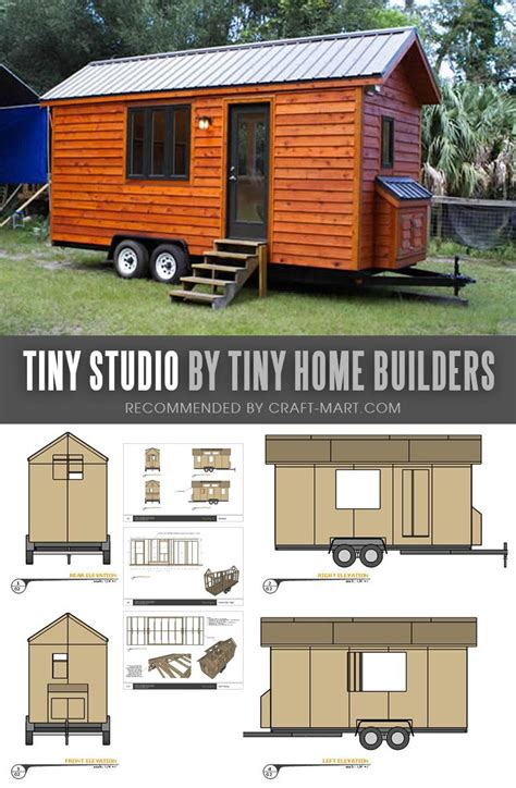 17 Best Custom Tiny House Trailers And Kits With Plans For Super Tight