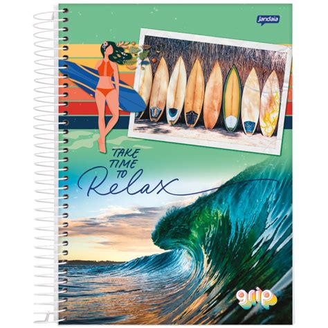 Caderno Brochura Stella Jandaia Metta Papelaria