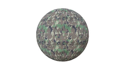Pbr Military Camouflage Materials