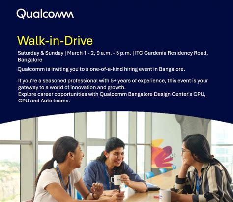 Teamqualcomm Qualcomm Engineeringhumanprogress Bangalore Techcareers… Aarathi Kumar