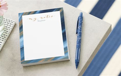 Custom Notepads Personalized Notepad Printing Vistaprint