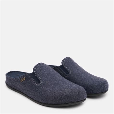 Чоловічі домашні капці з закритим носком Inblu Ge010300 45 Сіро сині Roz6400182738