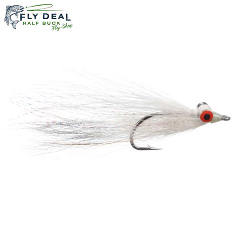 Clouser White Fly Deal Flies