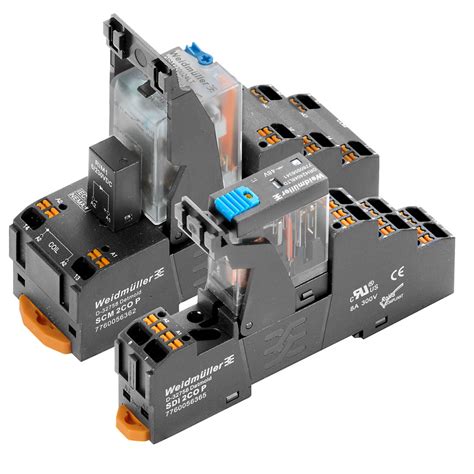 Relays For Separation Of Input And Output Signals In Industrial Automation