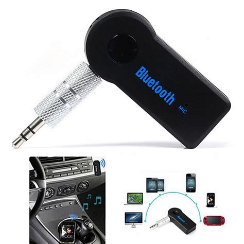 Wholesale Wireless Bluetooth Adapter Mm Aux Audio Music Receiver Stereo Car Mic From China