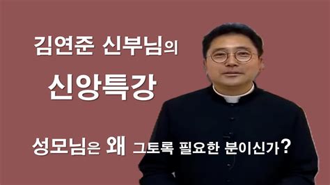 김연준 프란치스코 신부님의 신앙강좌 성모님과 묵주기도는 왜 반드시 필요한가김연준프란치스코신부성모님묵주기도묵주기도의힘로사리오이마르티노찬양선교방송 Youtube