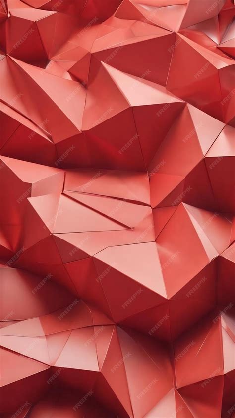 Premium Ai Image Abstract 3d Rendering Of Triangulated Surface Contemporary Background