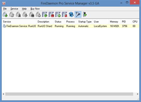 Starting Runuo Automatically With Firedaemon Pro