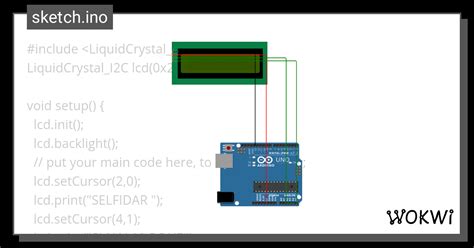 SELFIDAR XII IPS 1 Wokwi ESP32 STM32 Arduino Simulator