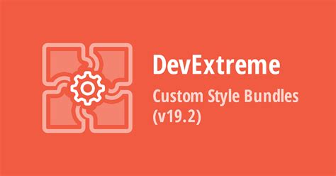 devextreme custom style bundles v19 2