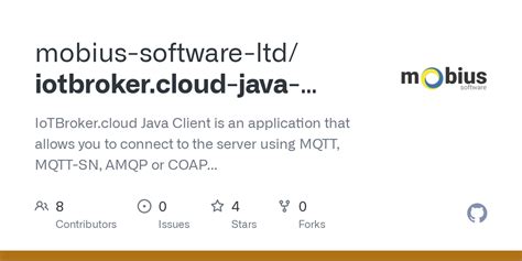 GitHub Mobius Software Ltd Iotbroker Cloud Java Client IoTBroker
