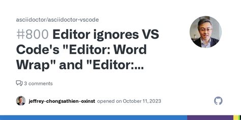Editor Ignores Vs Codes Editor Word Wrap And Editor Word Wrap