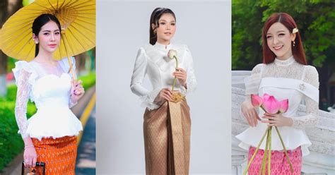 នារីៗស្លៀកឈុតបែបនេះ ទៅវត្តពេលភ្ជុំបិណ្ឌ ដឹងតែចាស់ៗសរសេីរ Khmerload