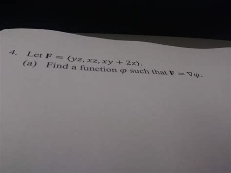 Solved 4 Let F A Chegg Com