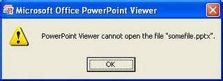 File Can T Be Opened With PowerPoint Viewer Techyv Com