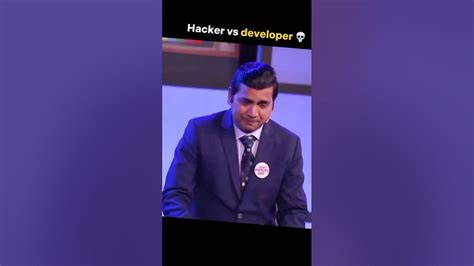 Hacker Vs Developer ☠️ Part 2 Funny Comedyvideos Shorts