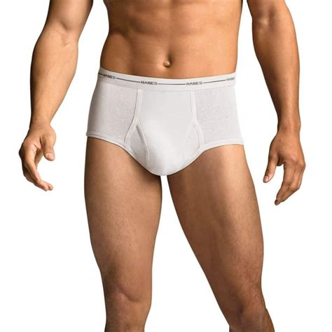Hanes Hanes Mens White Briefs 3 Pack