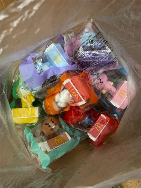 Complete Mcdo Bt21 Toys Hobbies And Toys Memorabilia And Collectibles K