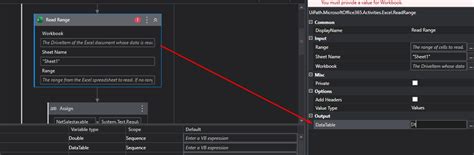 How To Give Datatable As Input To Append Range Activity Activities