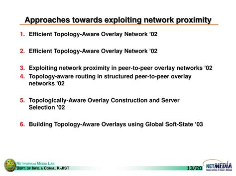 Ppt Dht Based P2p Peer To Peer For Exploiting Network Proximity