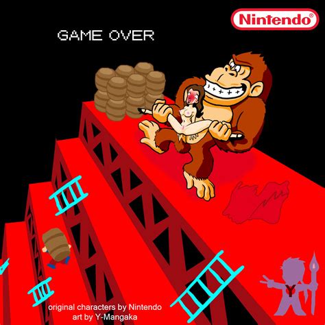 Rule 34 Anal Anthro Only Ape Barrel Blush Donkey Kong Donkey Kong