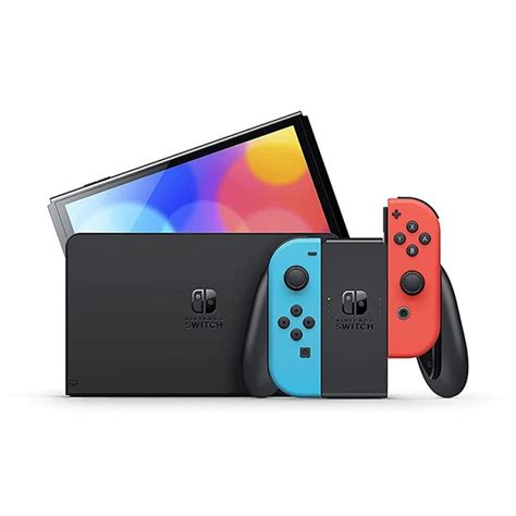 任天堂nintendo Switch Oled日版游戏机红蓝色ns续航加强版家用 花瓣网